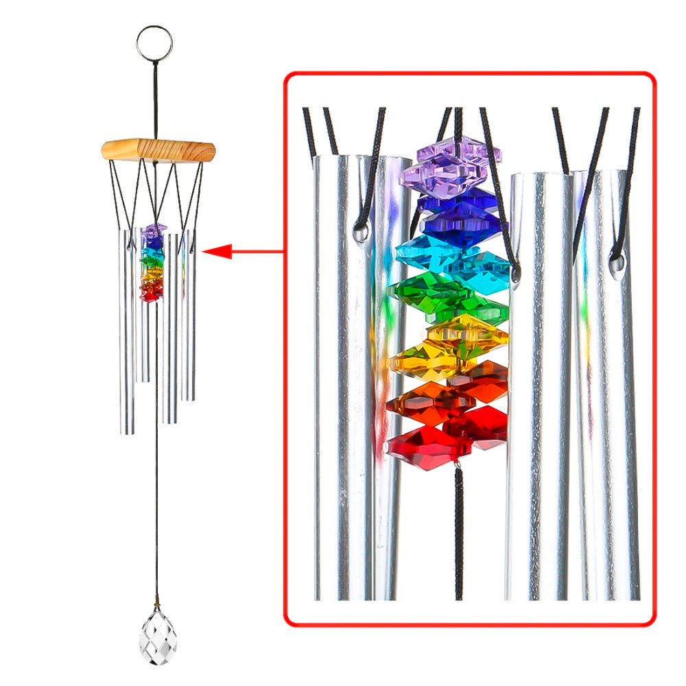 CHAKRA SUNCATCHER WIND CHIME – Instyle Home Decor